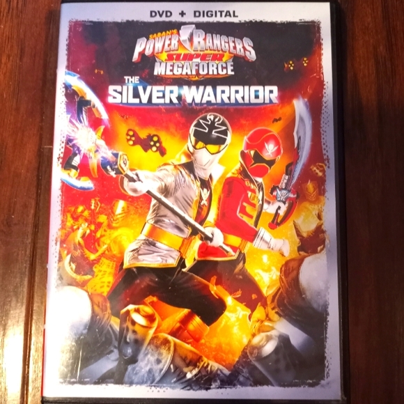 Media | Power Rangers Super Megaforce The Silver Warrior On Dvd | Poshmark